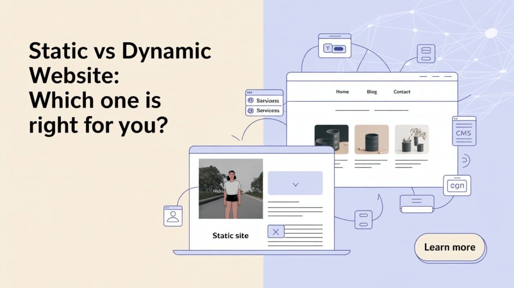 Static vs Dynamic Website Which One Is Right for You? - Atrapix